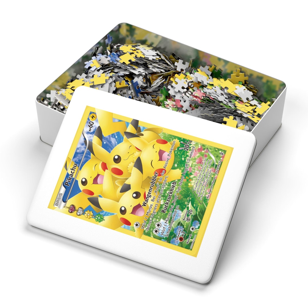 Pikachu Puzzle | 2000 Pieces | Pokémon Artwork | Gift for All Pikachu ...