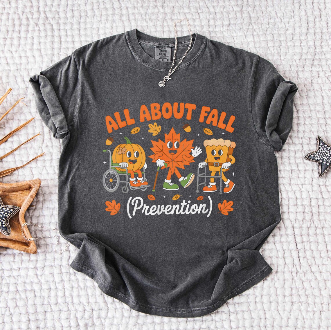 All About Fall Prevention PNG Cute Sarcastic Nurse Vintage Autumn ...