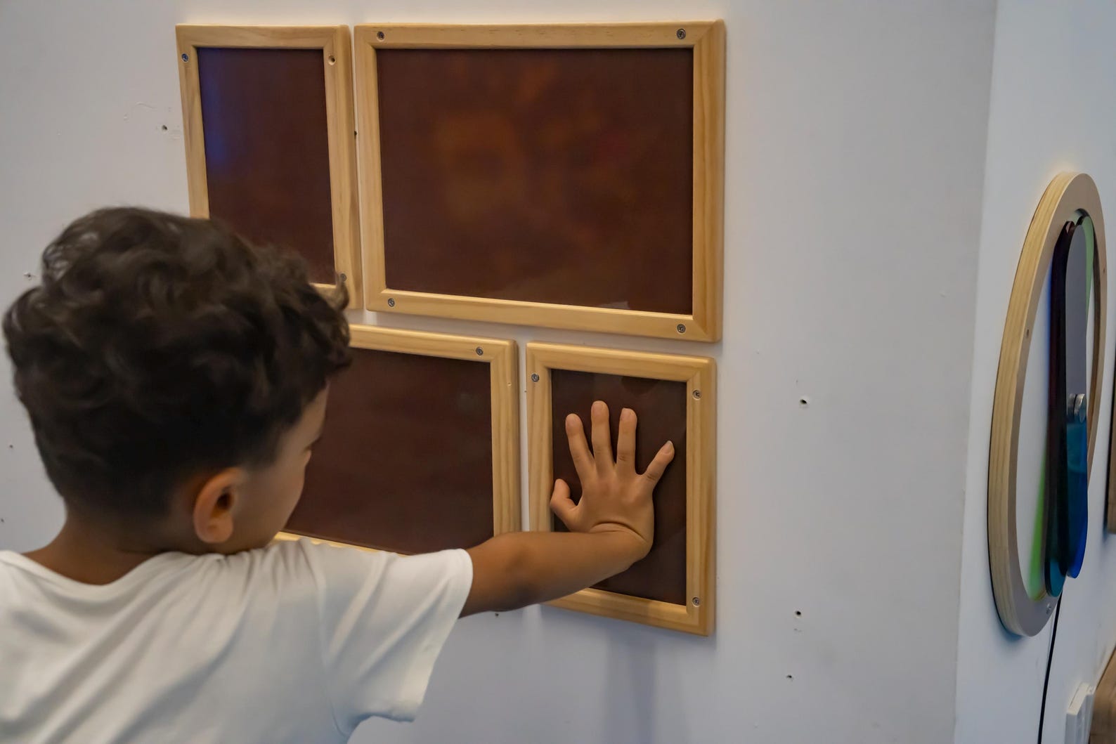 Heat-sensitive Wall Panel Set, Color-changing Sensory Board - Etsy