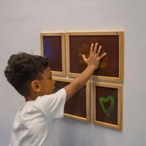 Heat-sensitive Wall Panel Set, Color-changing Sensory Board - Etsy