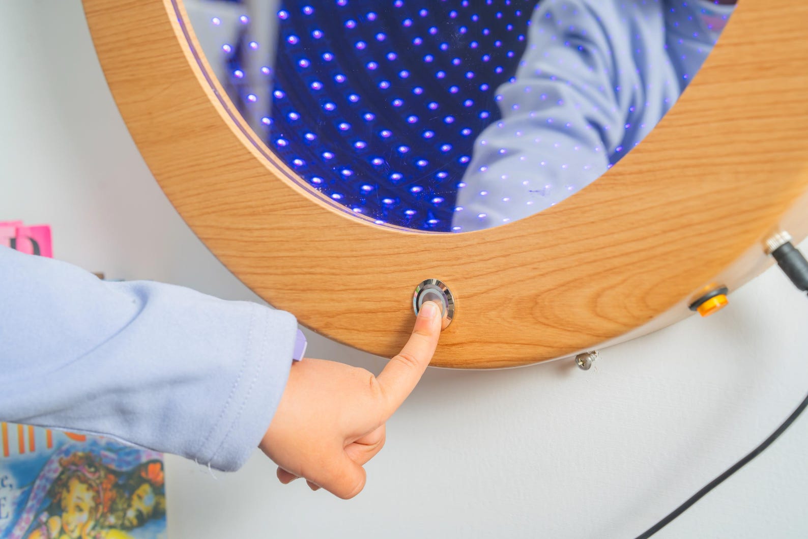 LED Infinity Tunnel Mirror Light – Sensory Room, Autism, ADHD - Etsy