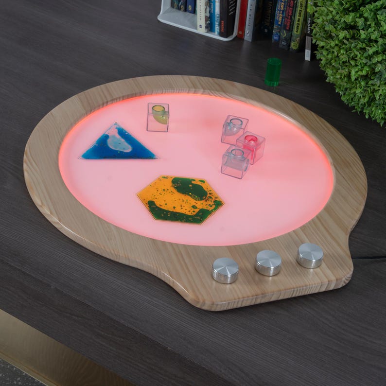 Sensory Light Pad, Montessori STEM Toy for Kids, Personalized Gift RGB ...