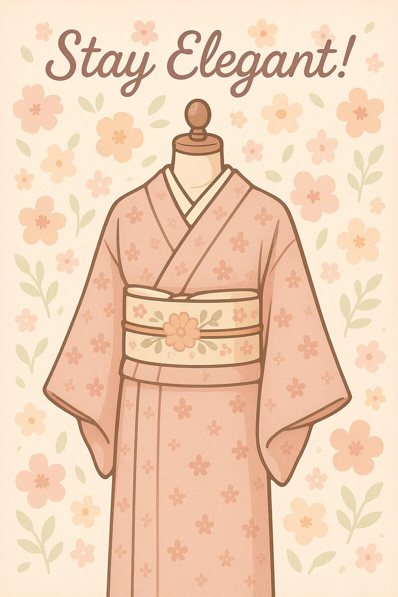 12 Kawaii Japan Postcards | Printable Greeting Cards | Letter Size 8 ...