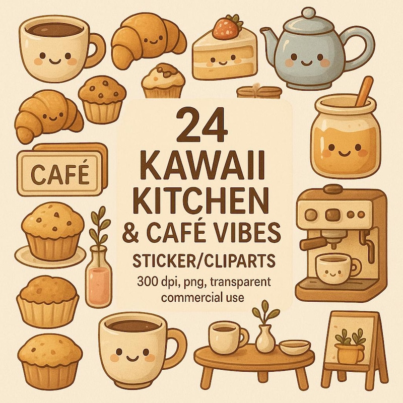 Kawaii Kitchen - Etsy