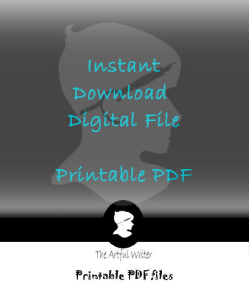 Cute Kids Stationery Set/printable Lined Writing Paper for | Etsy