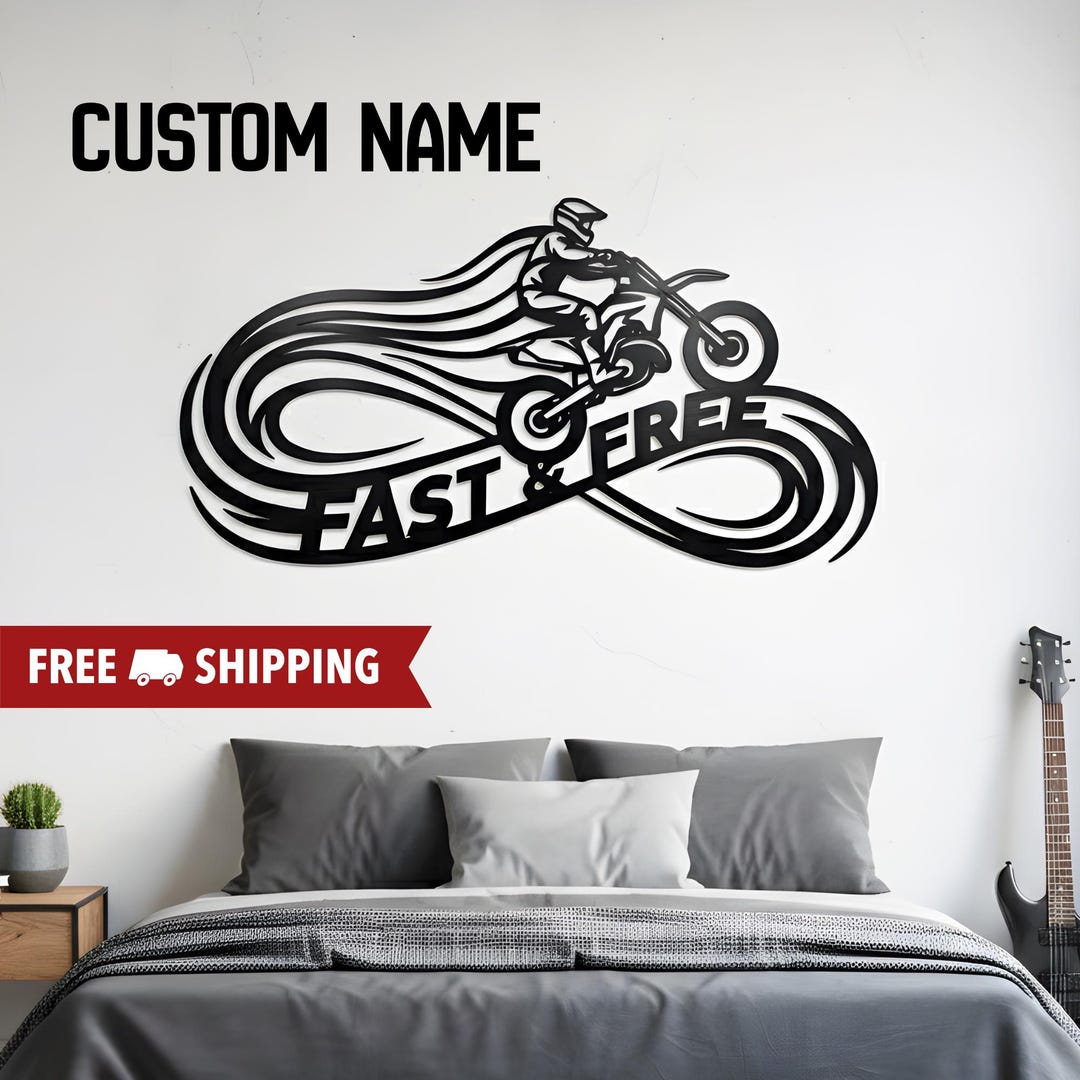 Custom Motorcycle Club Sign, Personalized Biker Bar Decor, Metal Wall ...