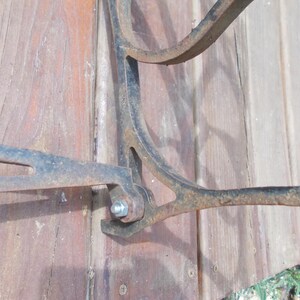 Antique Shorter Heavy Cast Iron Treadle Sewing Machine Base Legs W ...