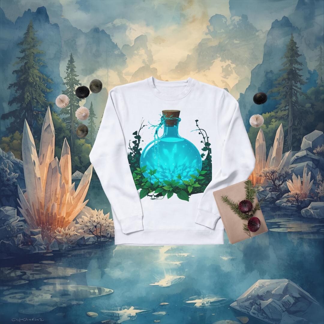 Crystal Healing Potion PNG – Fantasy Potion With Herbs & Crystals ...