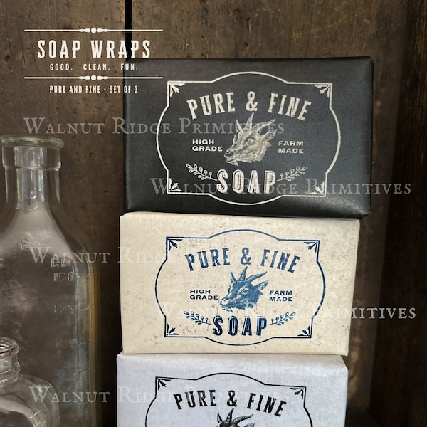Primitive Labels - Etsy