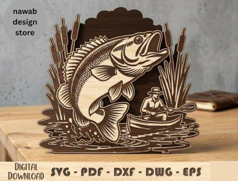 36+ Father's Day Laser Cut SVG Bundle | Fishing, Hunting, Camping ...