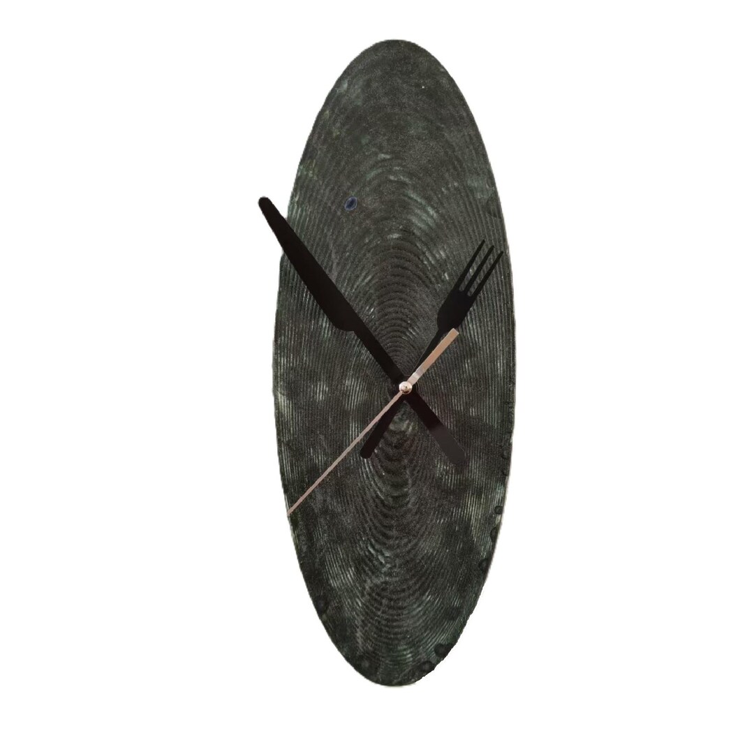 Abstract Design Wall Clock – “endless Space”, Handmade Artistic ...
