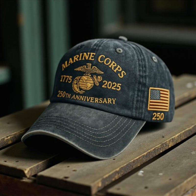Usmc 250th Anniversary Hats - Etsy