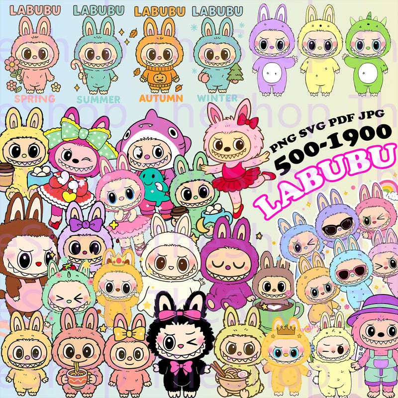 Labubu Pdf File - Etsy