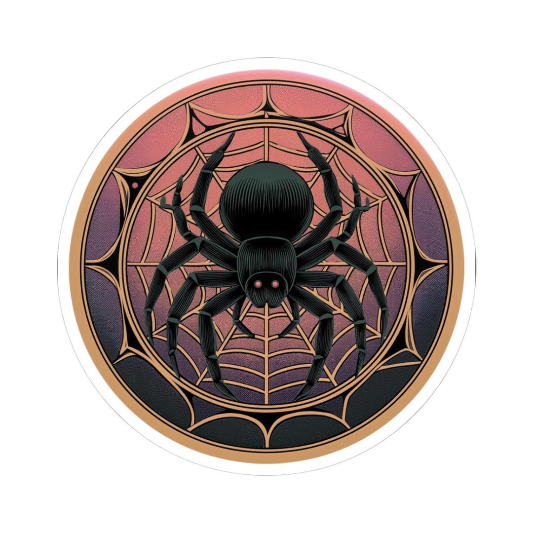 Halloween Spider Sticker | Spooky Laptop Accessory - Etsy Australia