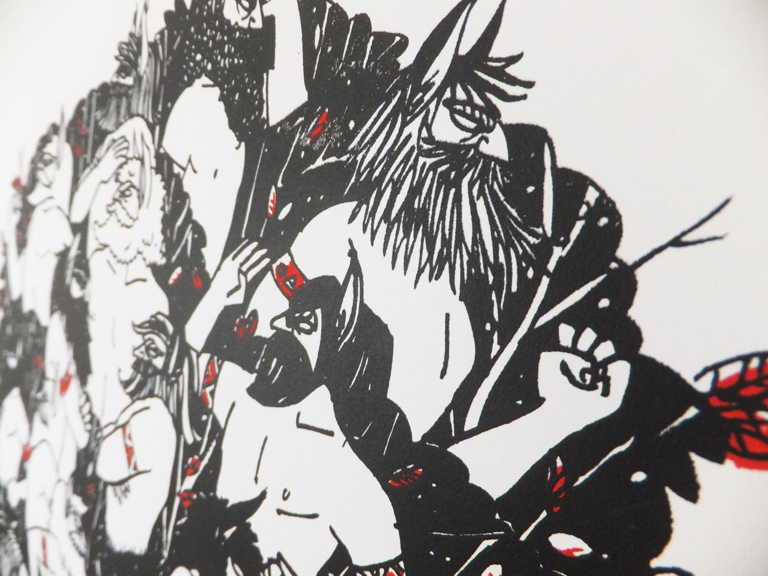 Centaur Forest Screen Print - Etsy