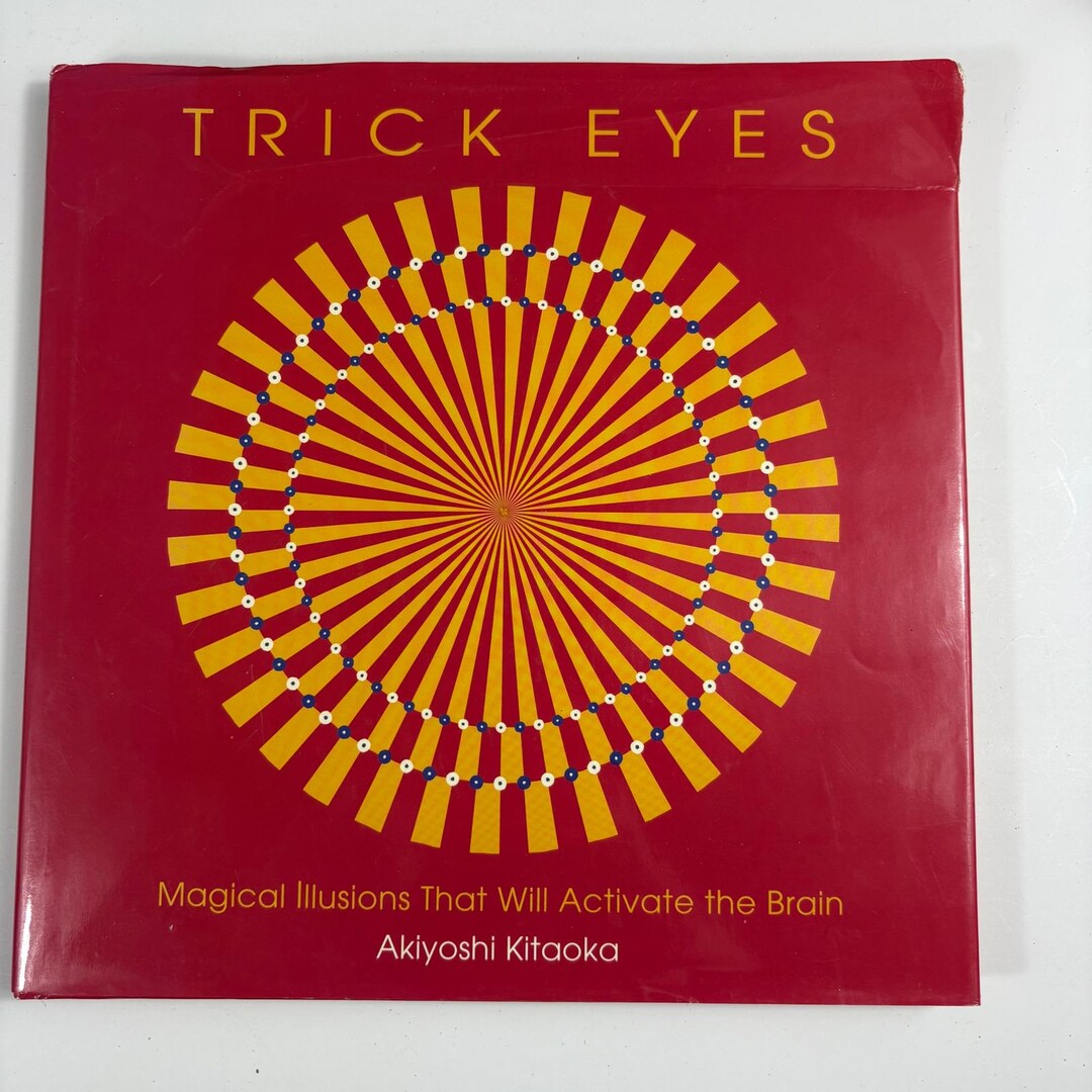 Trick Eyes Optical Illusions Book Akiyoshi Kitaoka 3D Visual Art - Etsy