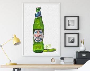Peroni Wall Art - Etsy
