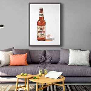 Kirin Ichiban Watercolor | Giclée Print - Etsy