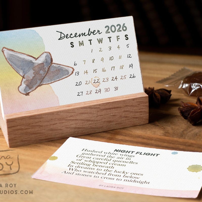 Small Bird Calendar 2026 - Etsy