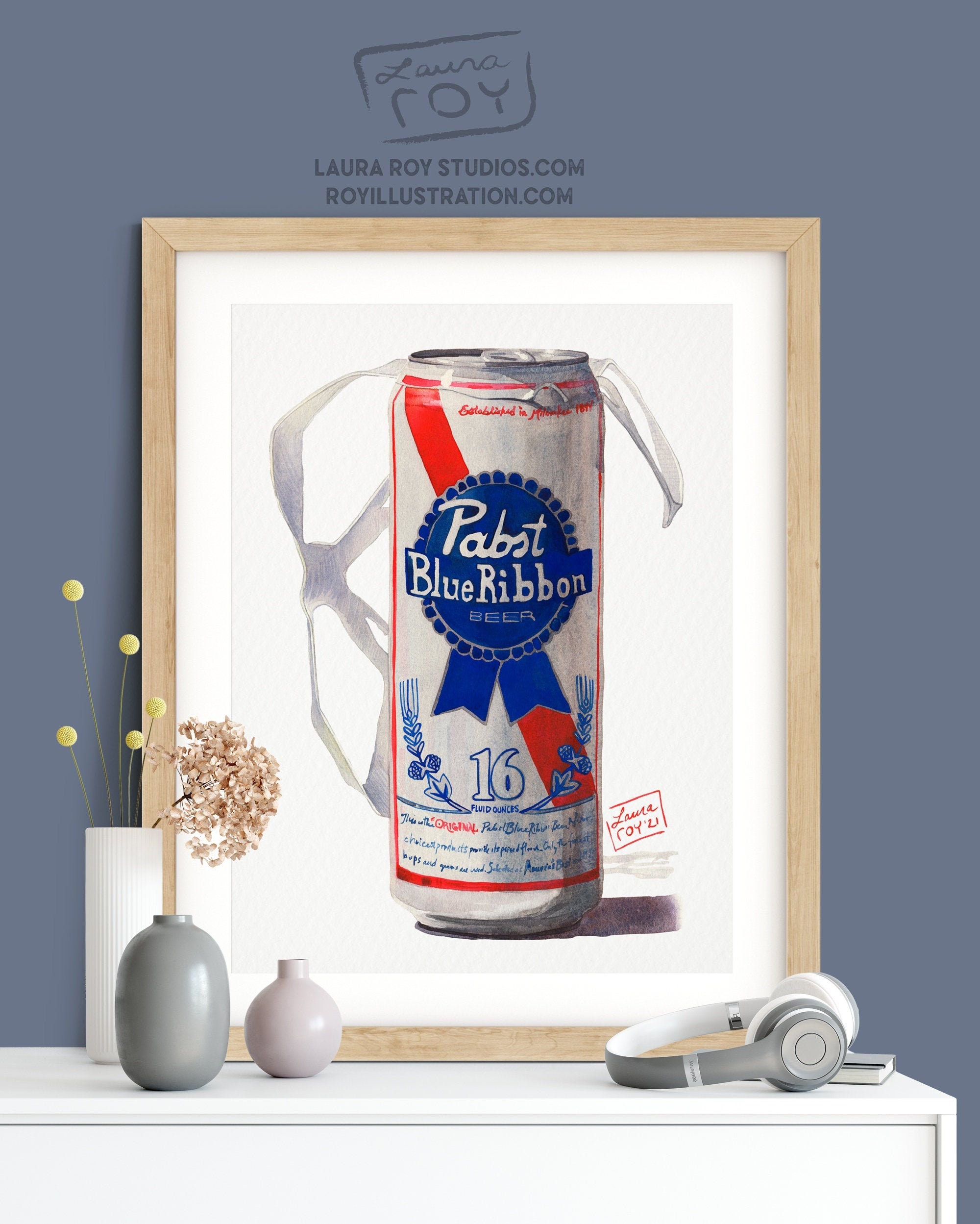 Pabst Blue Ribbon Clip Art