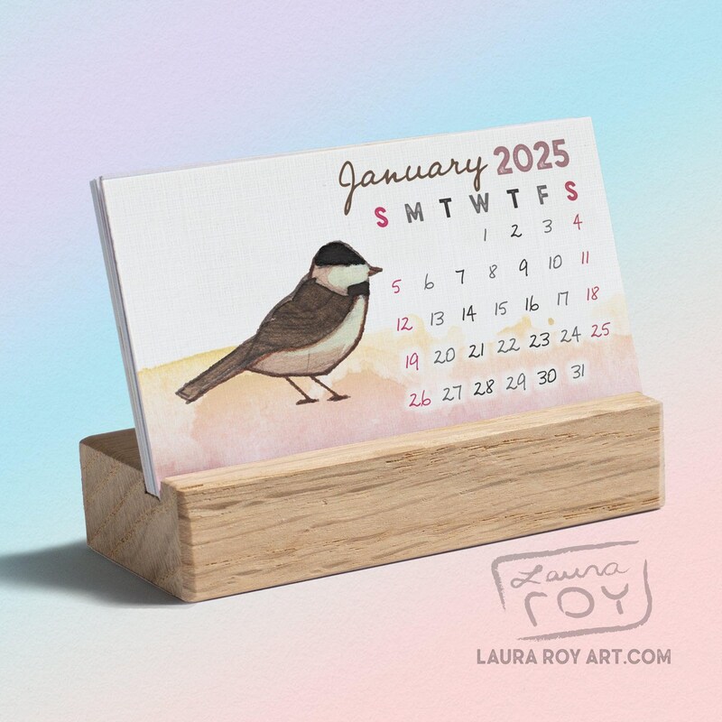 Watercolor Calendar - Etsy