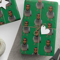 Tiktok Meme Wrapping Paper | Sneaker Shark Walker (inspired Tralalero ...