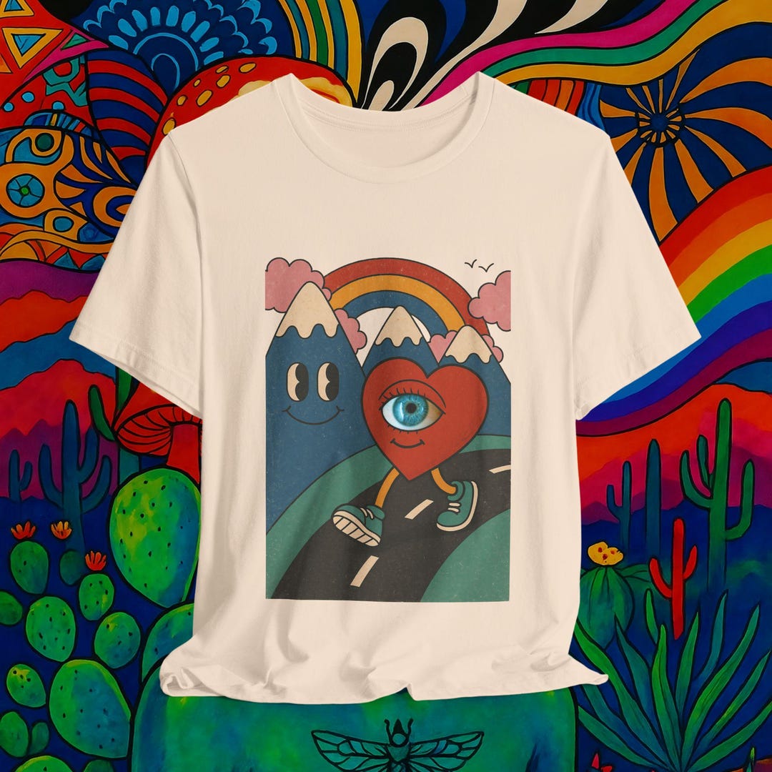 Surreal Heart Tee | Real Human Eye, Eye of Providence - Etsy