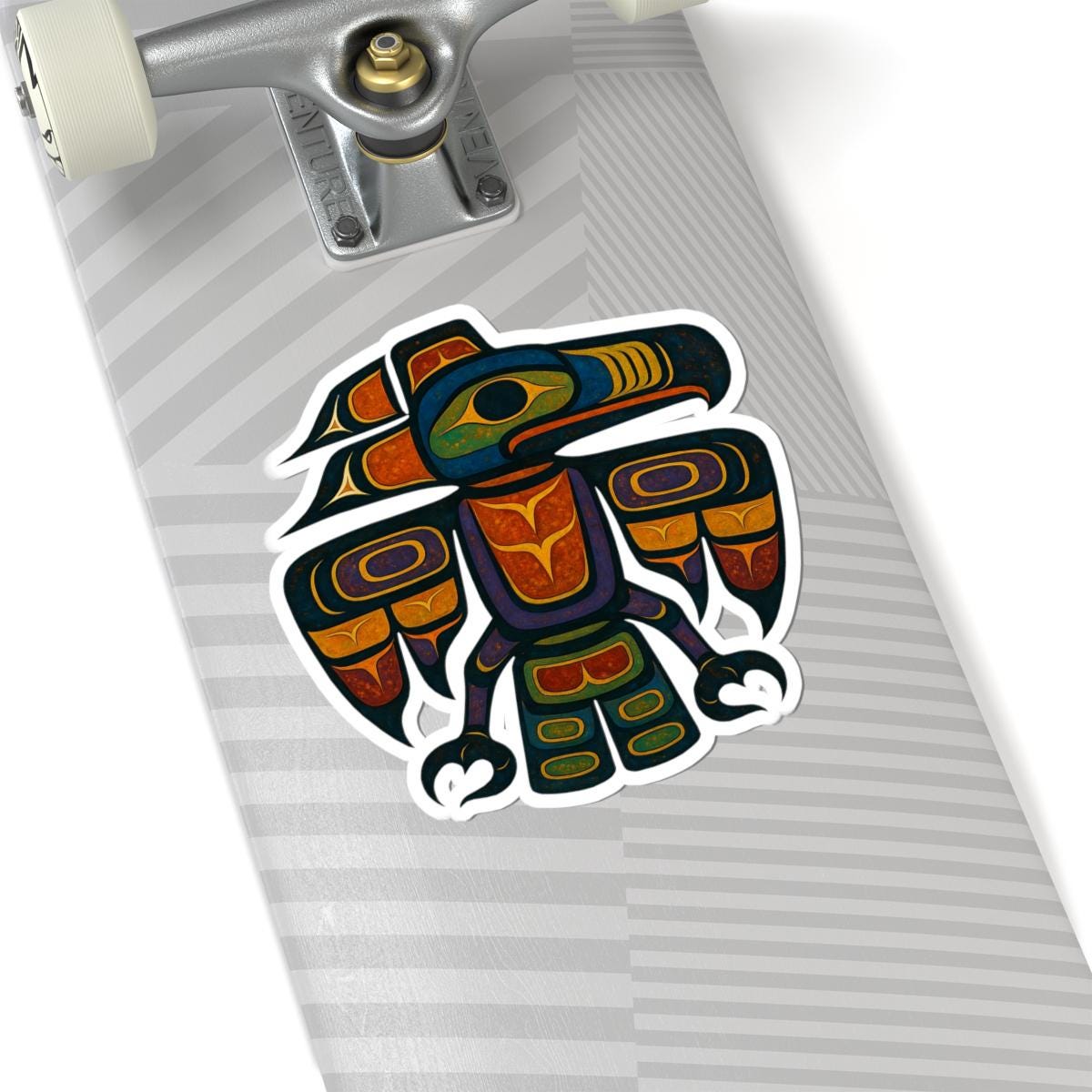 Haida Tlingit Thunderbird Sticker: Native Raven Totem Art - Etsy