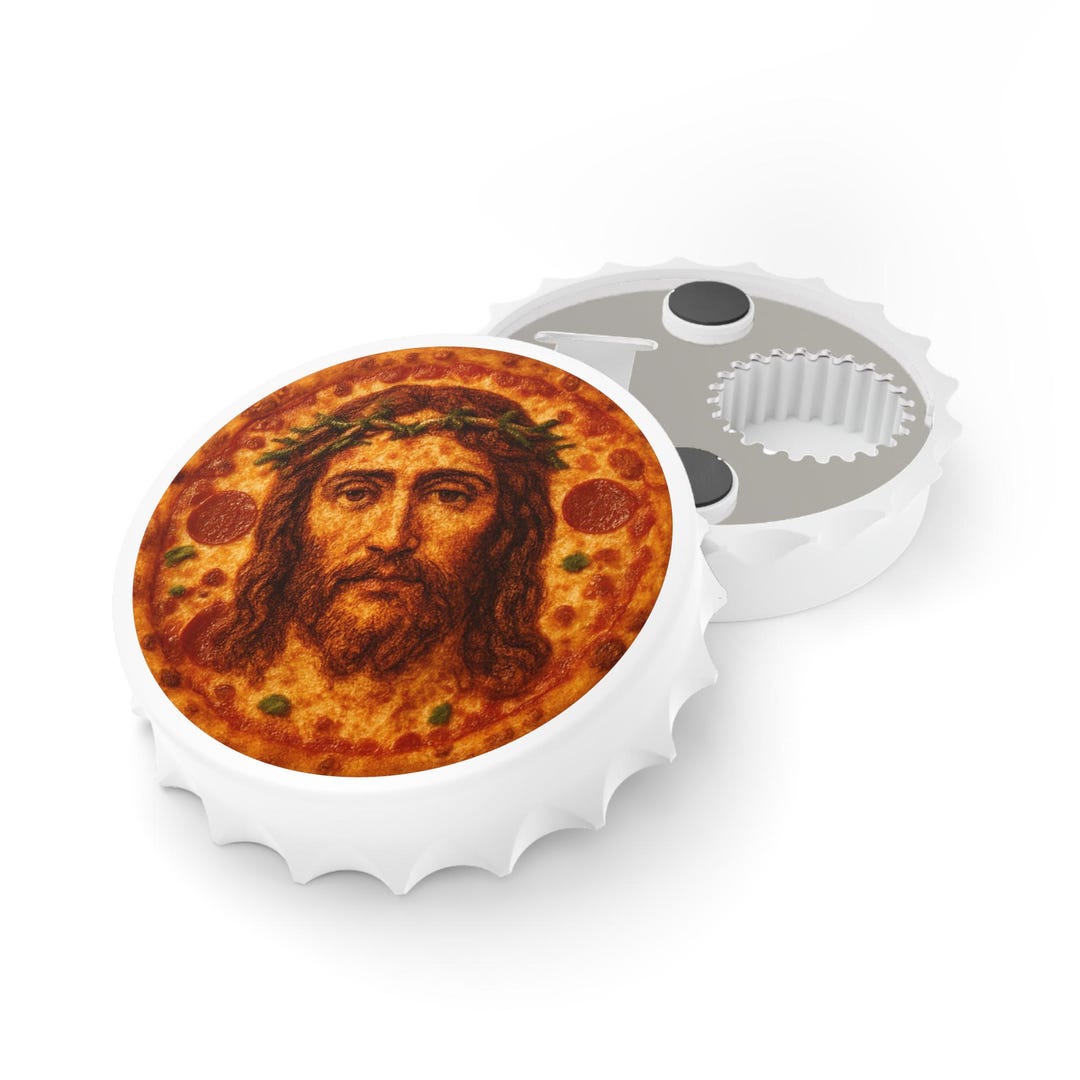 Jesus Crust Bottle Opener | Jesus Pizza Meme - Etsy