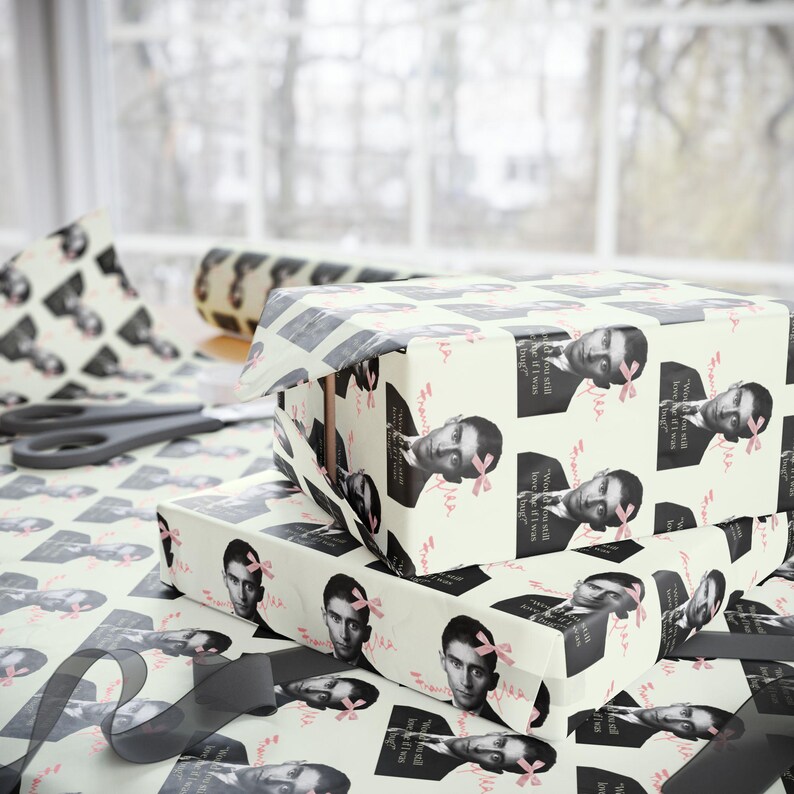 Kafka Meme Wrapping Papers | Would You Still Love Me If I Was a Bug? - Etsy
