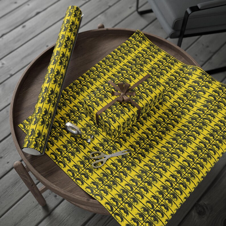 Le Petite Mort Gift Wrap | Wrapping Paper - Etsy