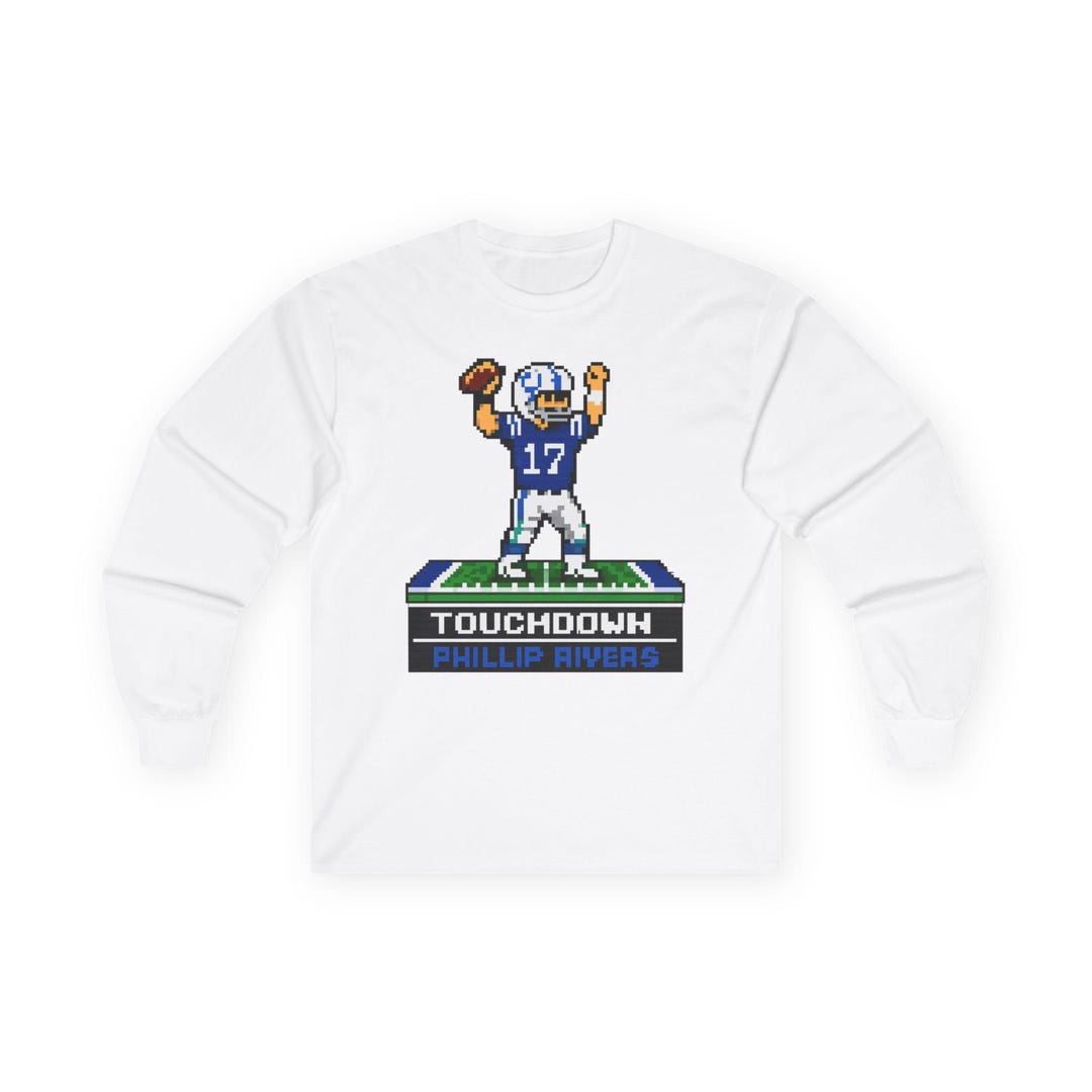 8 Bit Tecmo Bowl Phillip Rivers Indianapolis Colts IM BACK Football ...