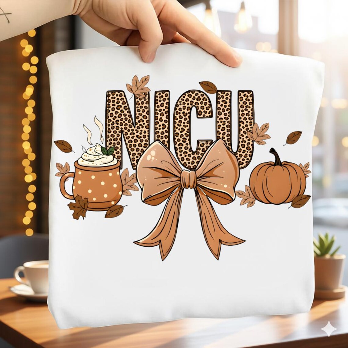 Preppy Floral Fall Nurse PNG Bundle, Autumn Rn NICU CNA Nurse Life Png ...