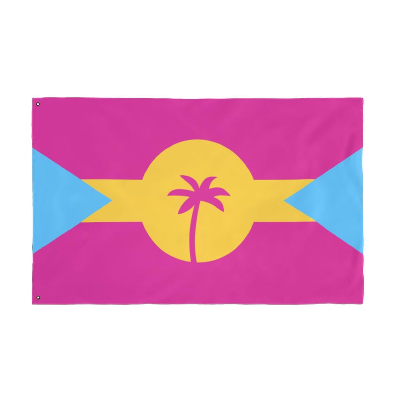 Floptropica Meme Flag: Funny Tiktok Banner, Pride Room Decor - Etsy