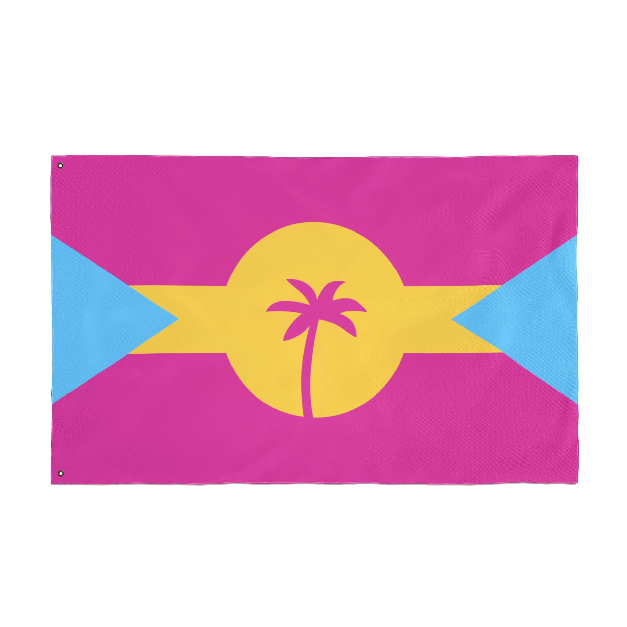 Floptropica Meme Flag: Funny Tiktok Banner, Pride Room Decor - Etsy
