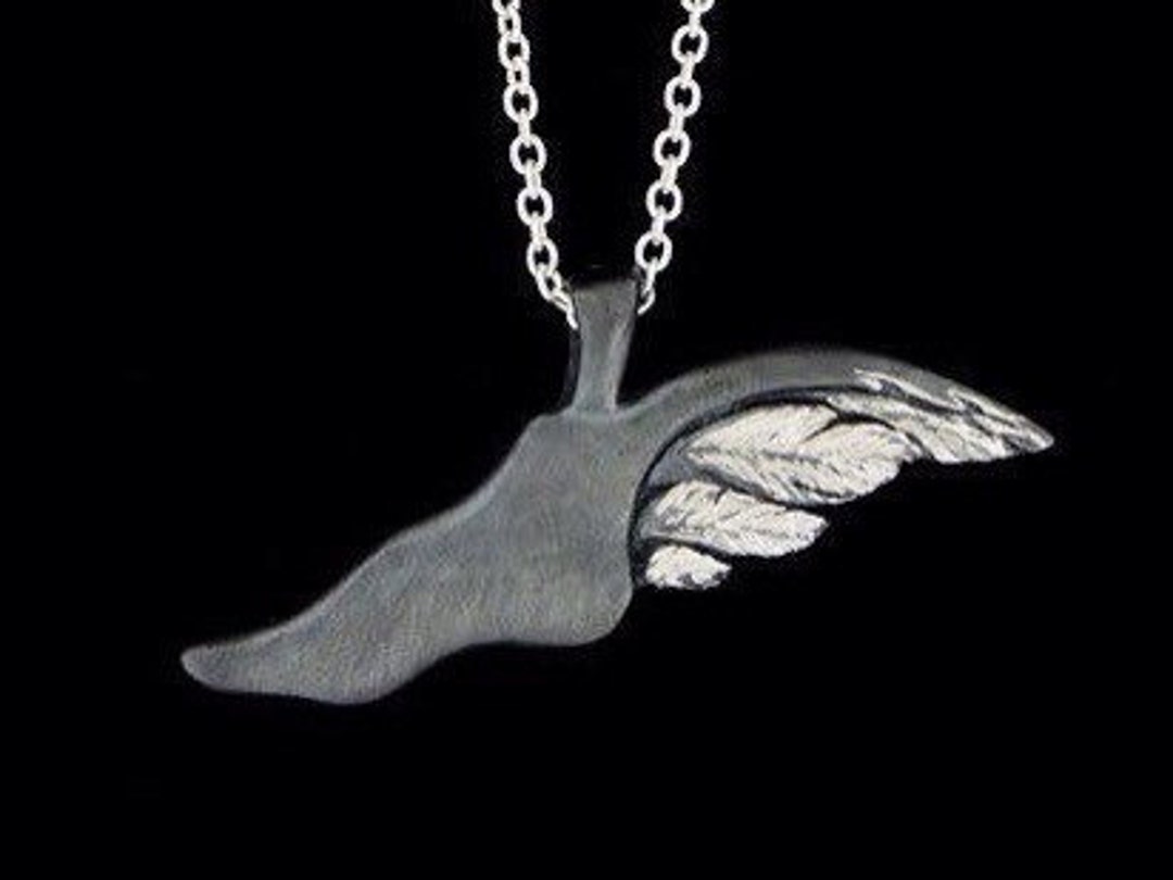 Sterling Silver Oxidized Mercury's Winged Foot Hermes Winged Shoe ...