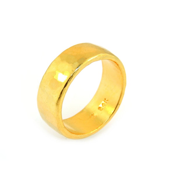 Pure Gold Ring - Etsy