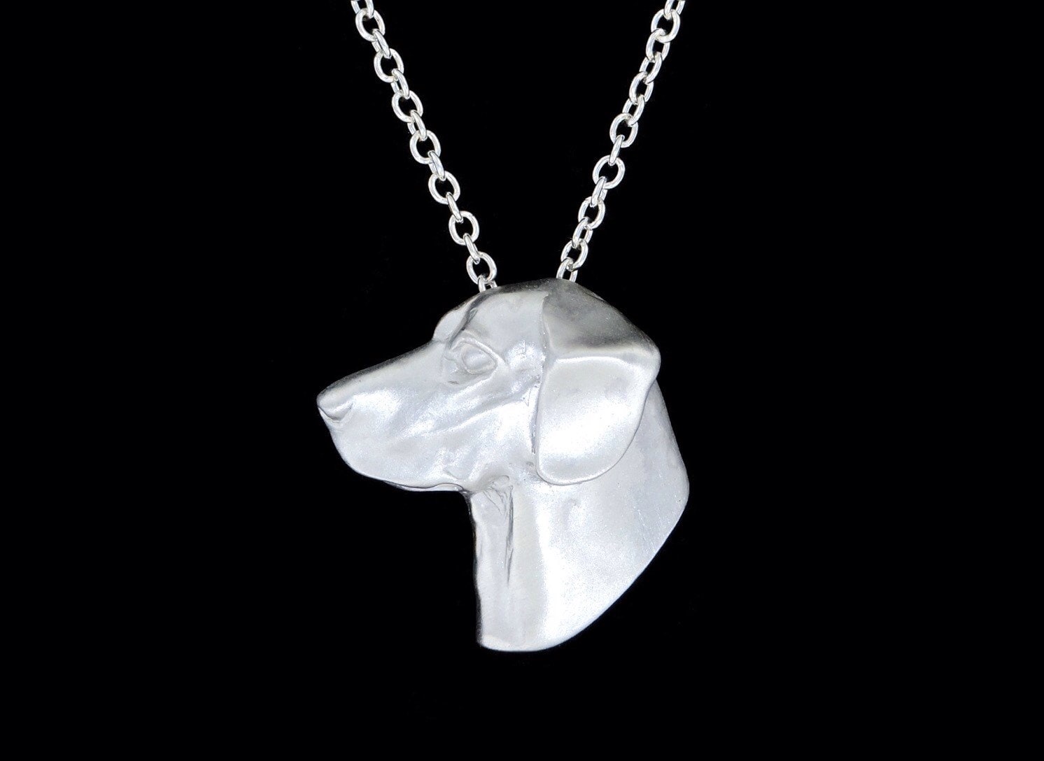 Sterling Silver Labrador Retriever Pendant or Necklace with | Etsy