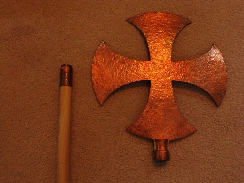 Solid Copper Processional Cross - Etsy