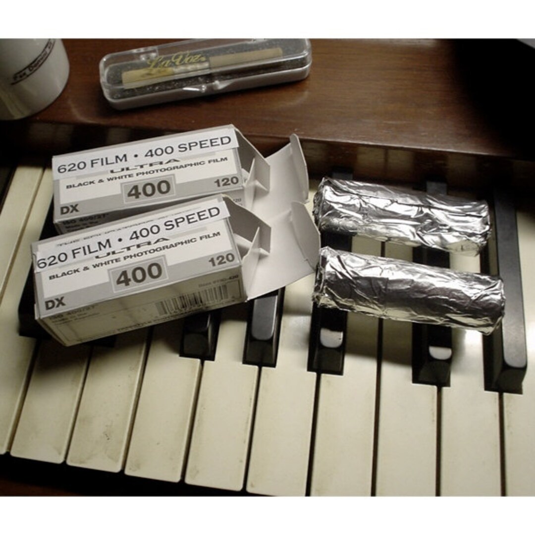 620 Film B&W 400 Speed Film 2 Rolls FRESH for KODAK Brownie and Other ...