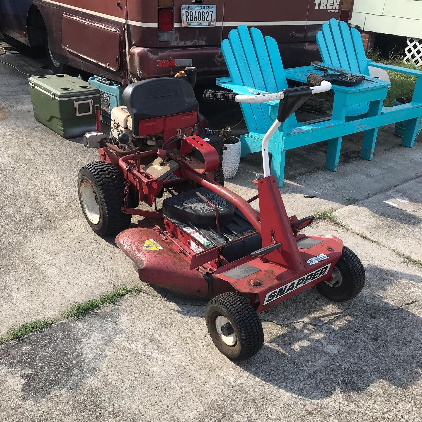 SNAPPER REAR ENGINE Riding Lawnmower Mod 4, 5, 6 & Later Factory ...
