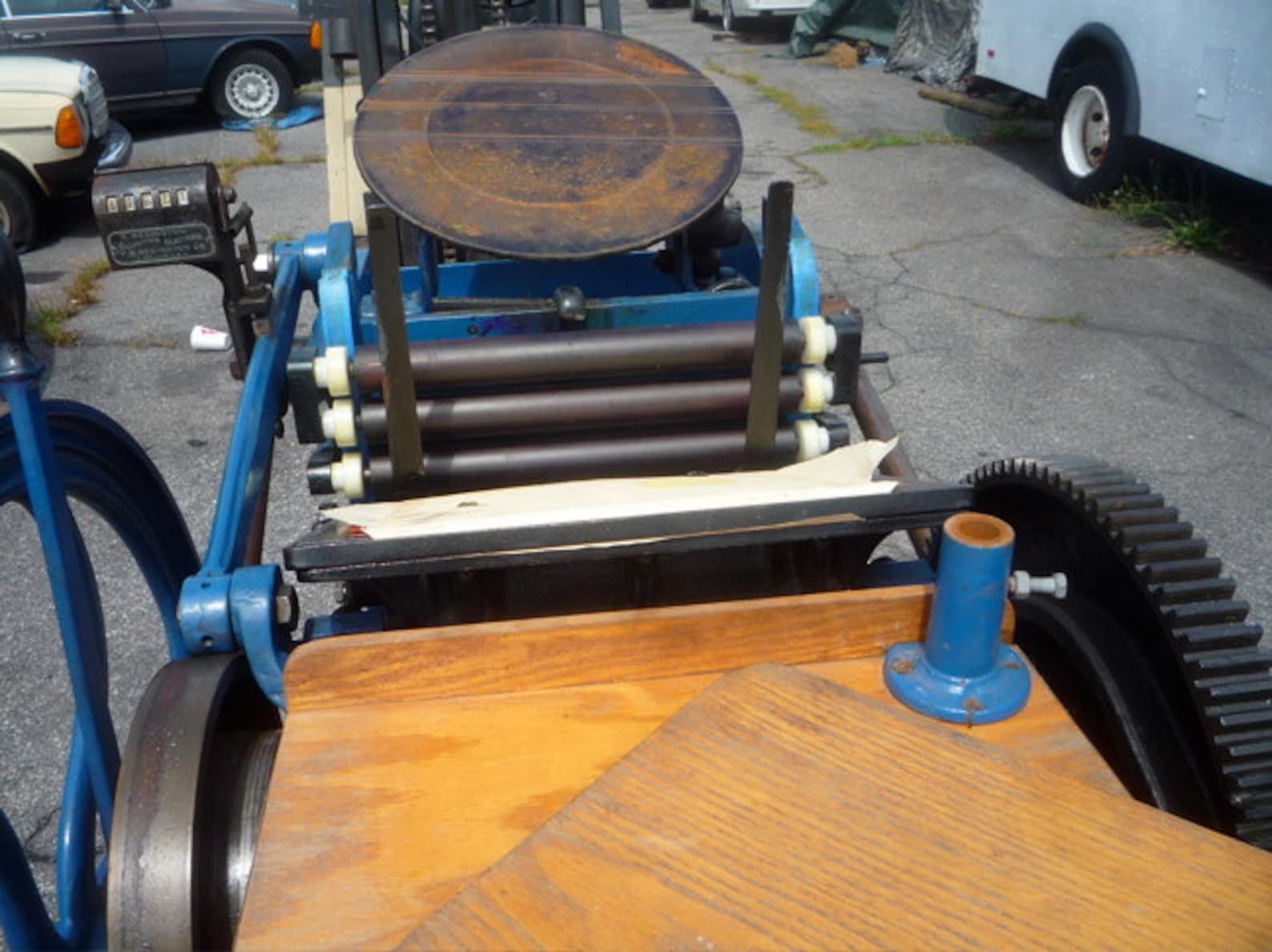 Old Style C&P Chandler and Price 8x12 Treadle Letterpress Letterpresses ...