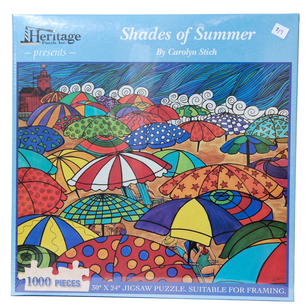 Shades of Summer Puzzle by Carolyn Stich - Etsy