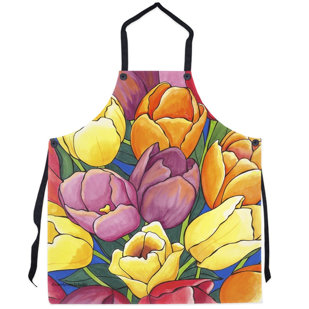 Apron joy of Spring by Carolyn Stich Studio - Etsy