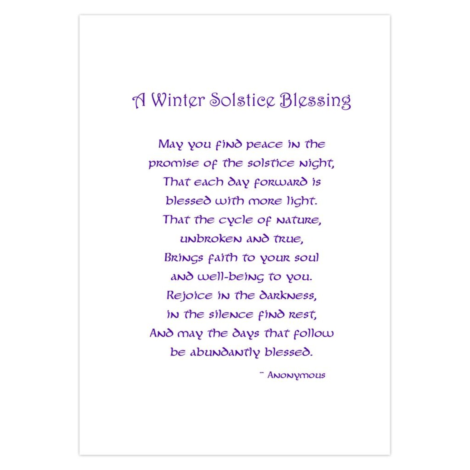 Caribou Reindeer Yule Solstice Christmas Holiday Cards - Etsy