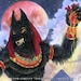 Werewolf Anubis With Sword Egyptian God Print - Etsy