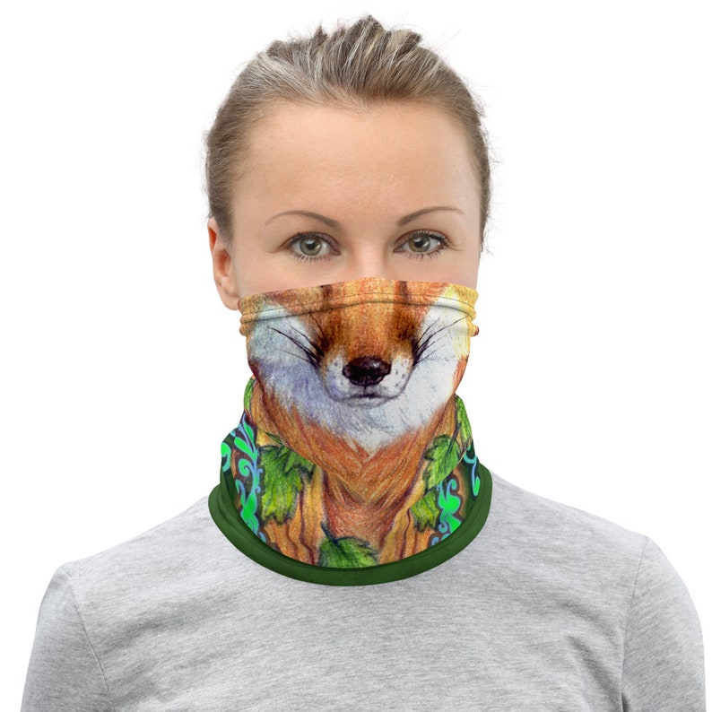 Fox Nose Neck Gaiter - Etsy