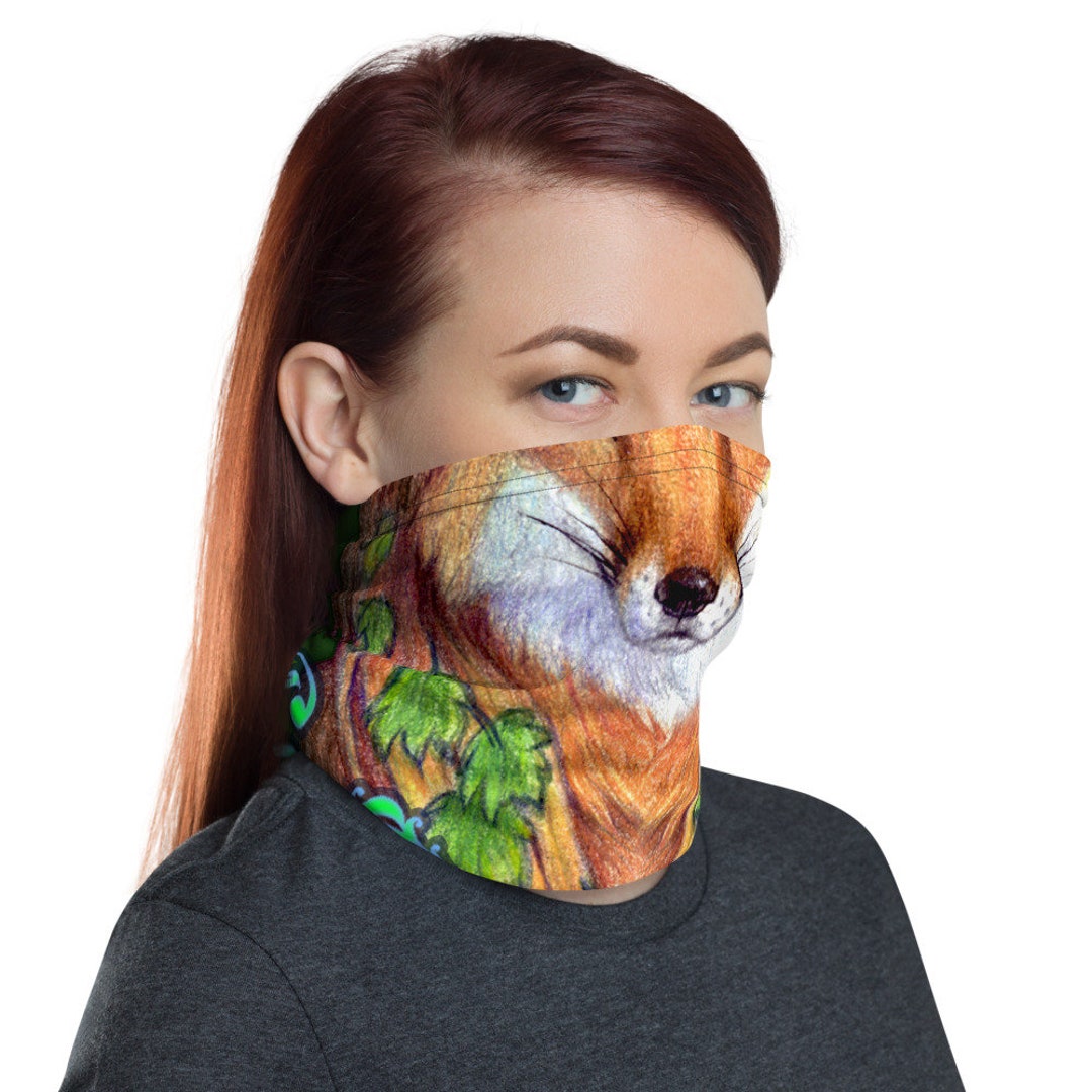 Fox Nose Neck Gaiter - Etsy