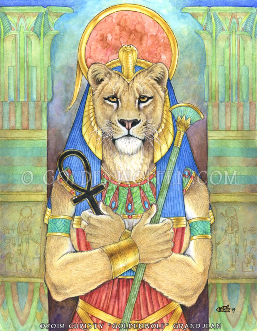 Sekhmet Symbol
