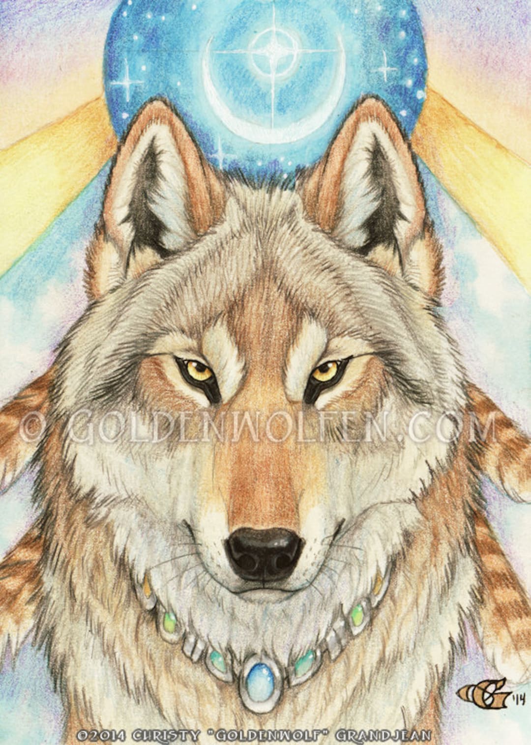 Mexican Wolf Lobo Print - Etsy